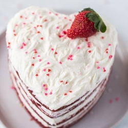 How to make a heart shaped layer cake recipes - Decoratingideas