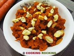 Dessert - How to make gajar halwa without grating recipes