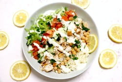 Dinner - Lebanese chicken and rice with garlic sauce recipes